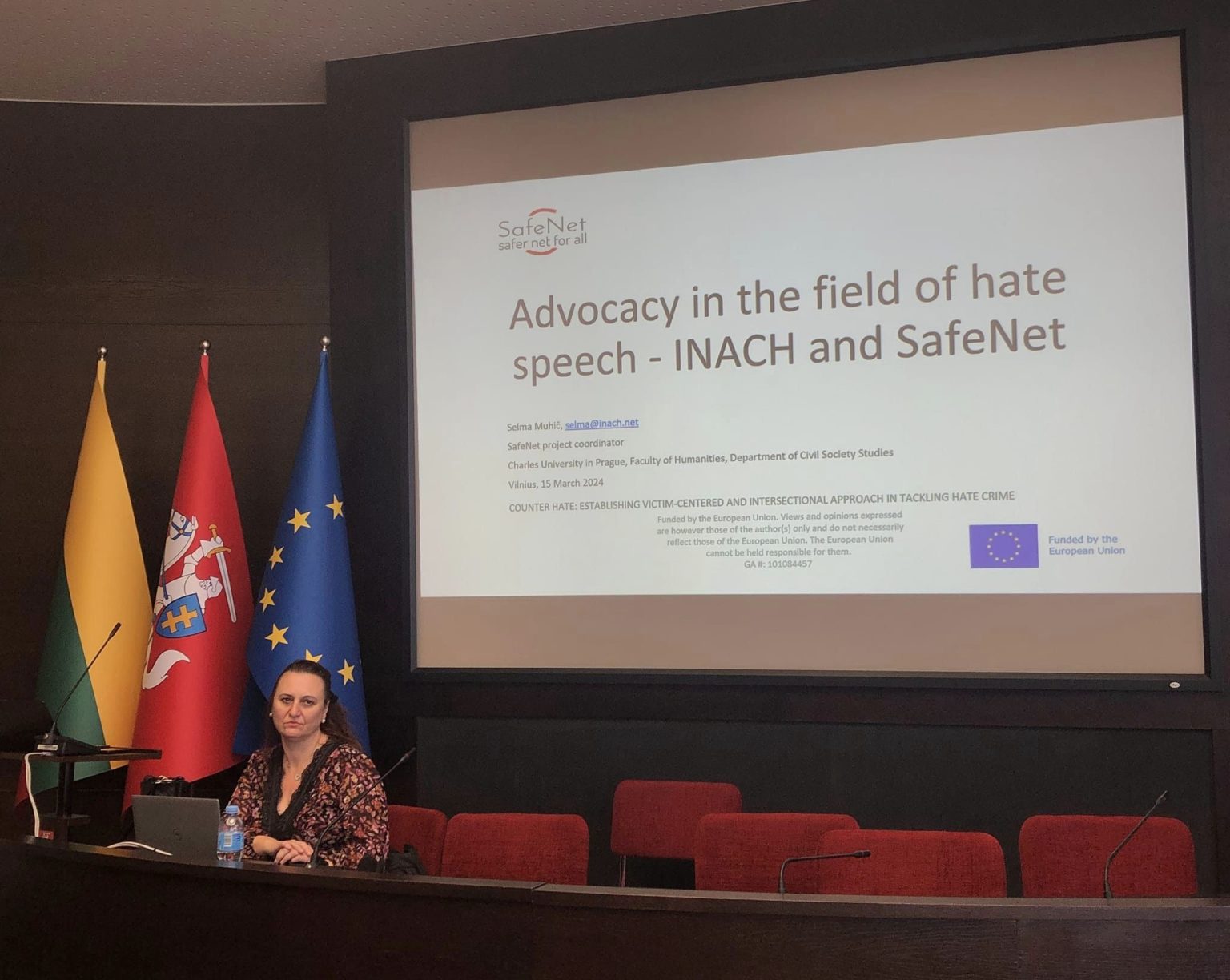 SafeNet Project Presented at a Conference on the Needs of Victims of Hate Crime – INACH